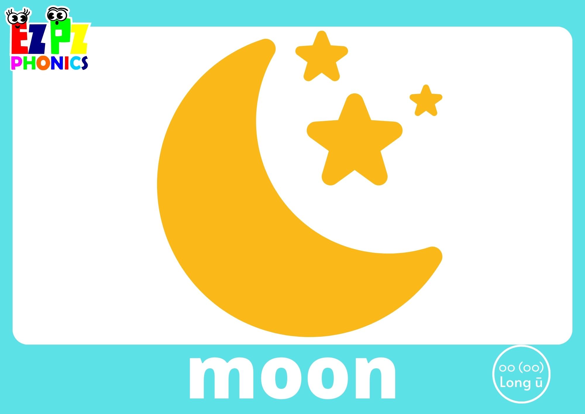 oo Words Long u (oo) Vowel Sound - ezpzphonics.com