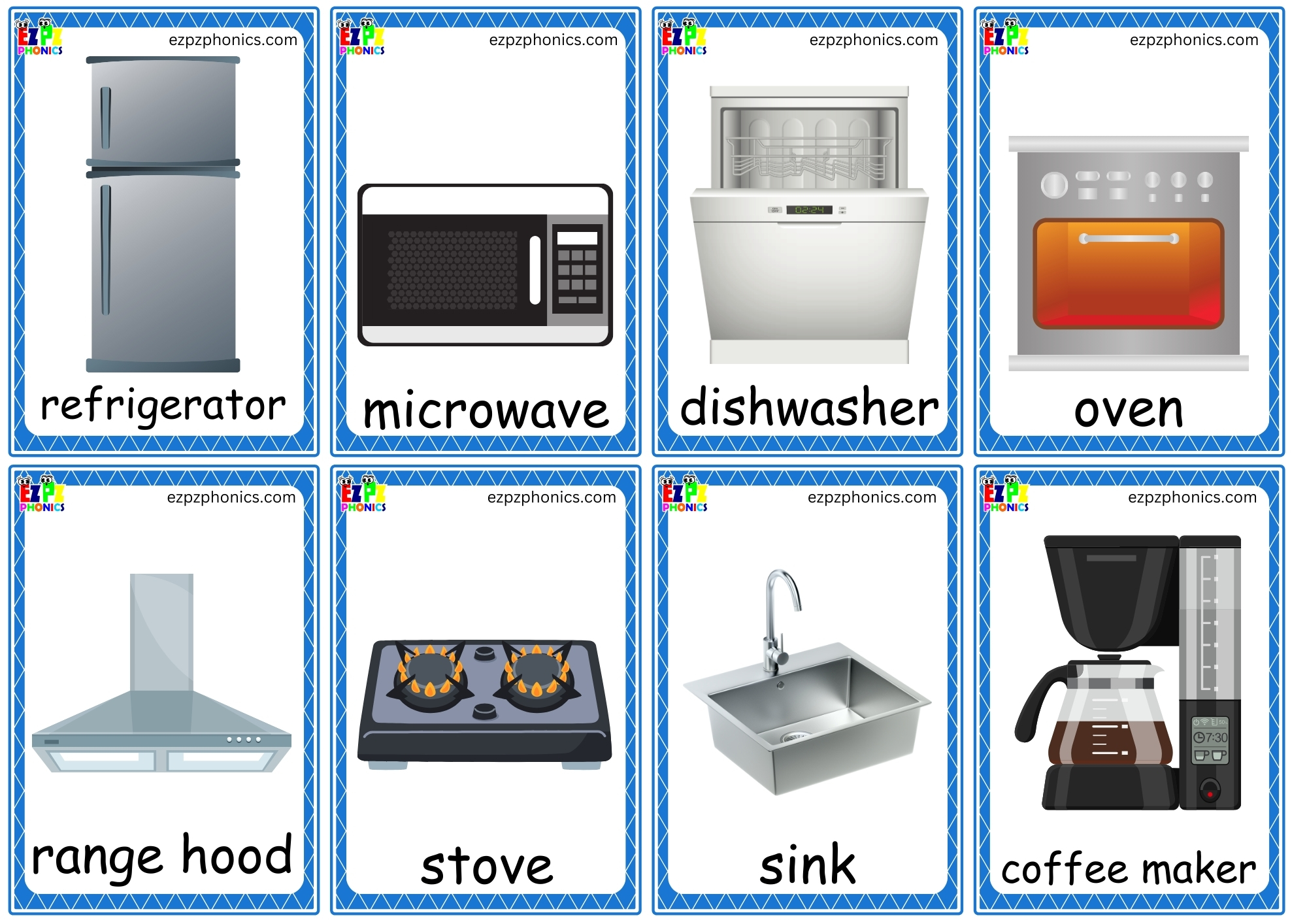 Kitchen First Words - ezpzphonics.com