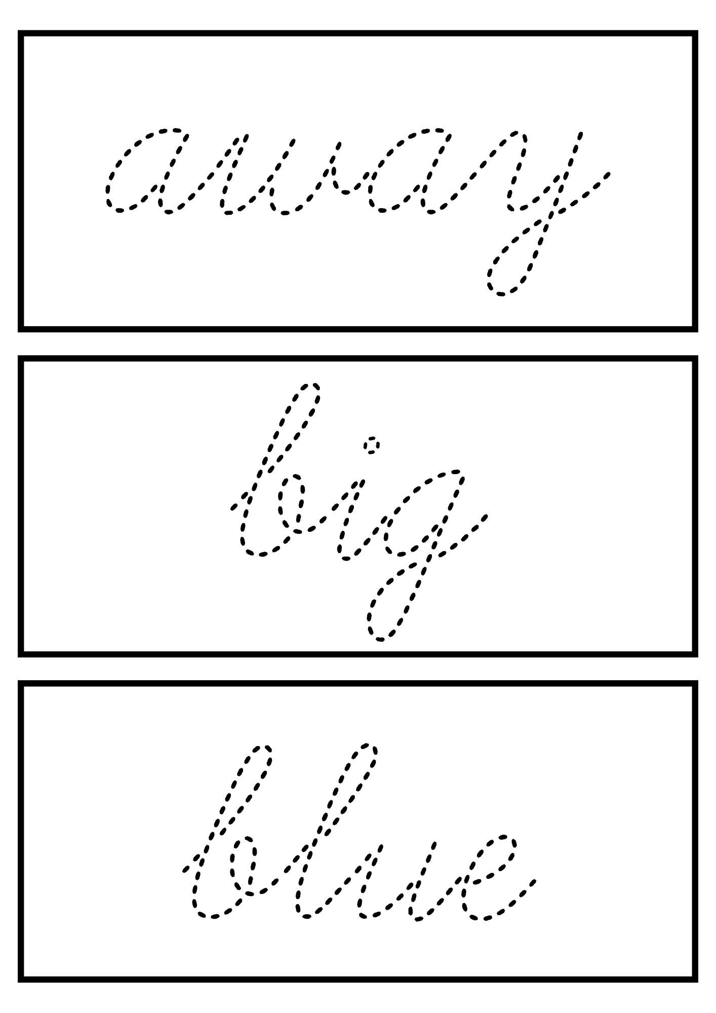 Flashcards Kindergarten Dolch Sight Words - ezpzphonics.com