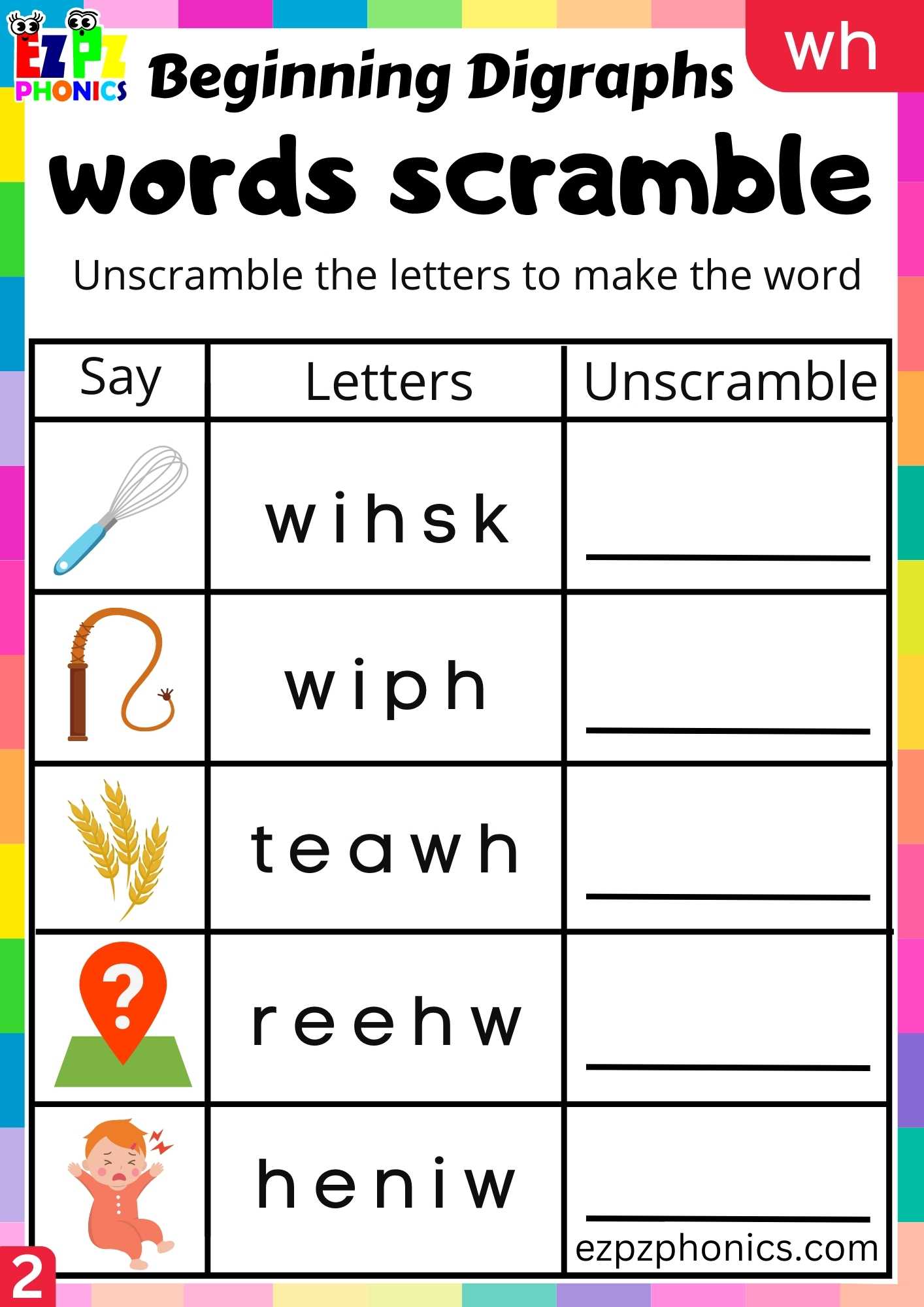 wh Digraph - ezpzphonics.com