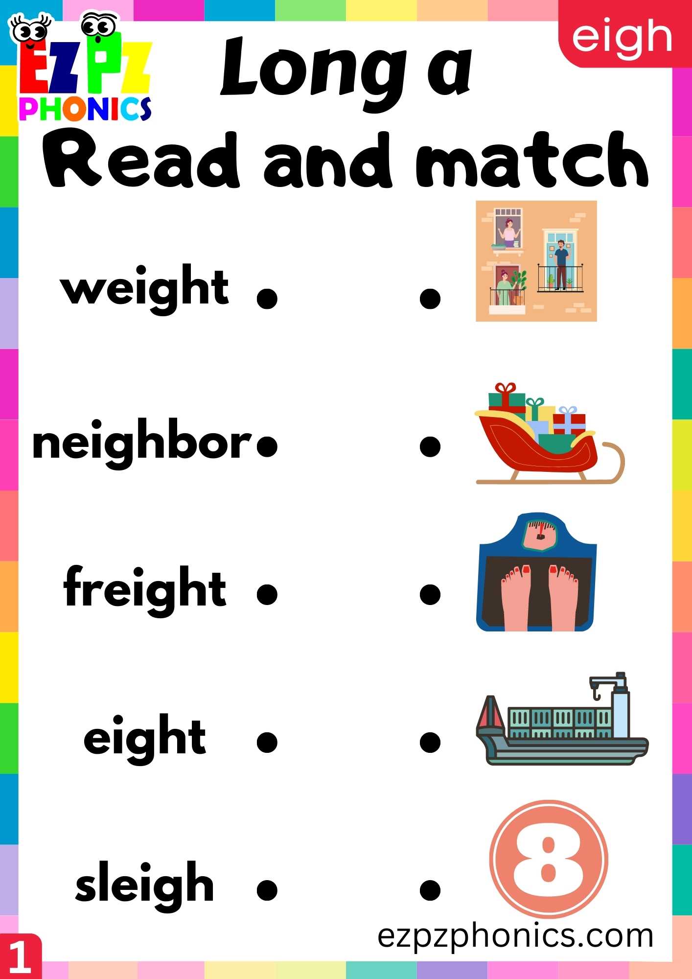 EIGH WORDS LONG A - ezpzphonics.com